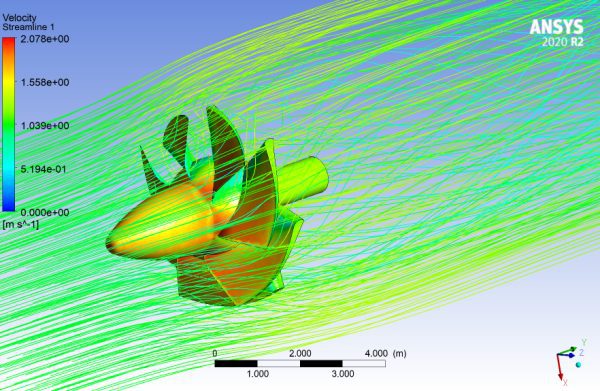 CFD analysis of propeller (ANSYS propeller simulation)