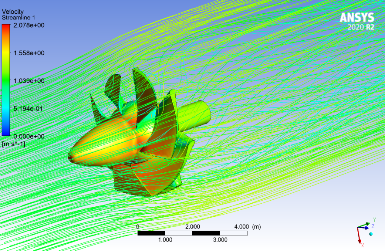 CFD analysis of propeller (ANSYS propeller simulation)